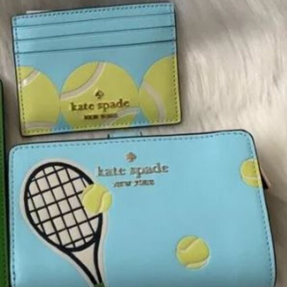 kate spade | Bags | Kate Spade Tennis Grand Slam Medium Wallet And Card ...